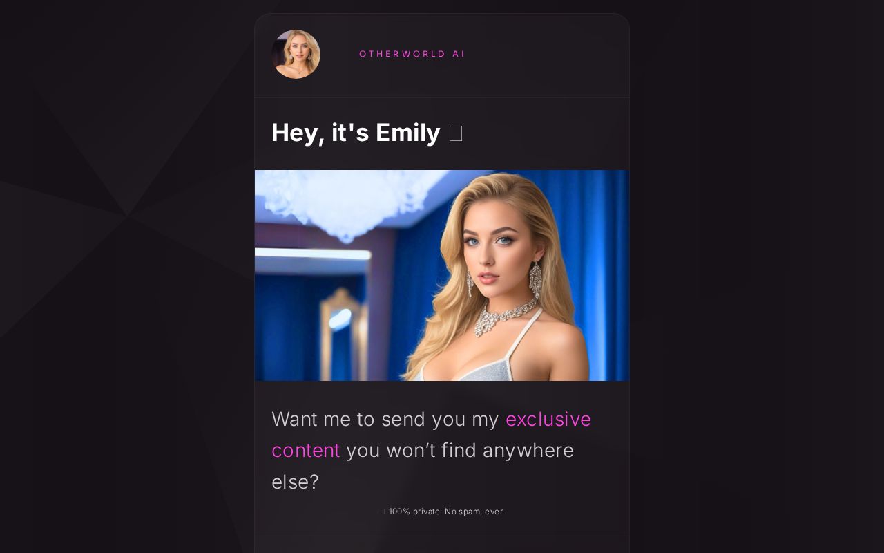 Otherworld AI - Emily's Official Home